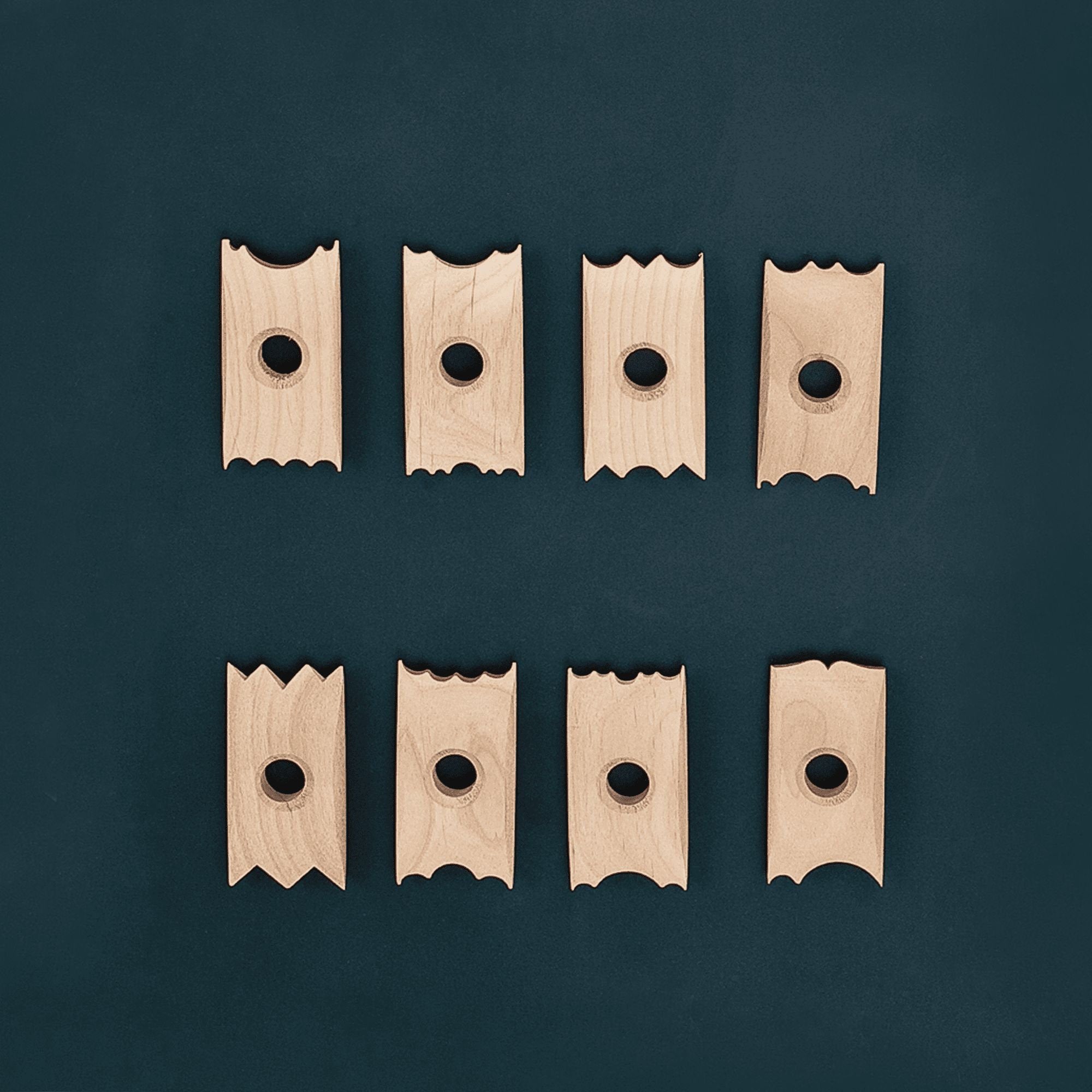 Contour Wooden Pottery Ribs Various Shapes and Profiles for Throwing ...