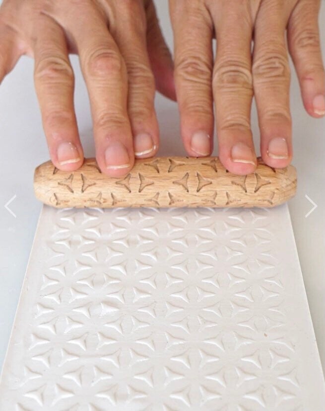 Tri Star - Clay Texture Roller, Pottery Hand Roller - Sanbao | Sirens ...