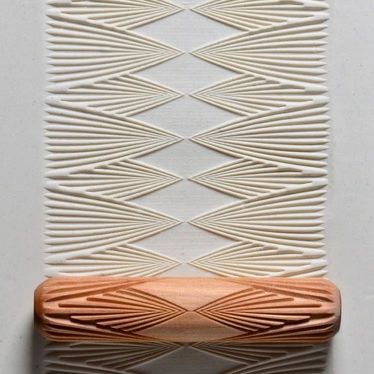 Field Pattern - Big Hand Roller by MKM Pottery Tools - Clay Texture ...