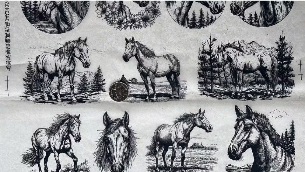 Equine Beauties - Pottery Ceramic Underglaze Transfers - Ceramica ...